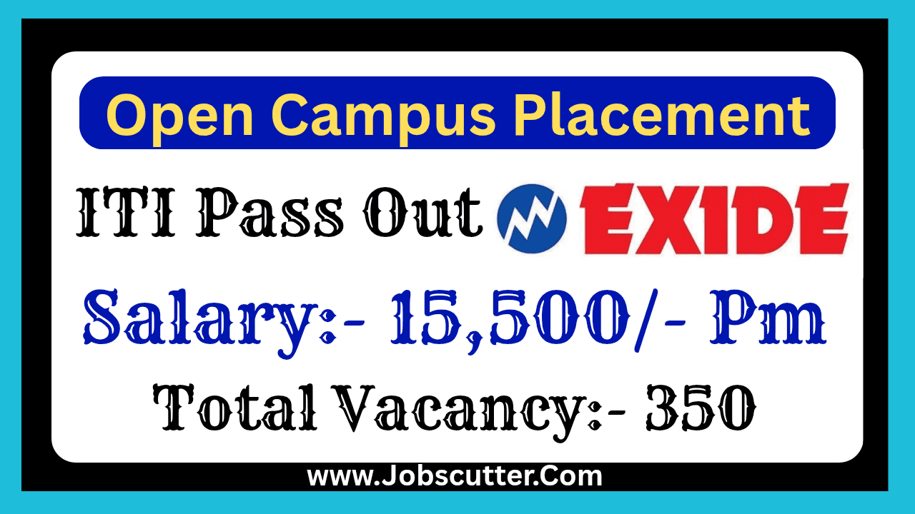 ITI All Trades Jobs Campus Placement 2025 - Apply Now for 350 Vacancies